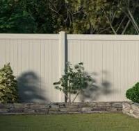 China High Quality 6 Feet White PVC Fence Wear-Resistant Outdoor Decorative Privacy Panels UV Protection Garden Backyard Barrier for sale