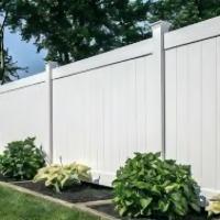 China PVC Vinyl Privacy Fence Panel Outdoor Garden Yard Backyard Pool Weatherproof UV Eco-Friendly Ranch for sale