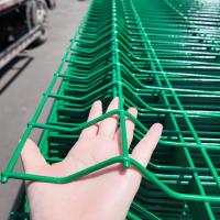 China Outdoor Applications 3D Bending Fence with High Strength Steel Wire and Triangular Mesh Design for sale