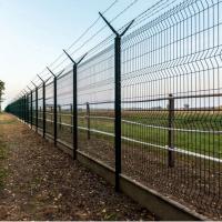 China Powder Coated and Hot Dipped Galvanized 3D Bending Fence Providing Security and Longevity for sale