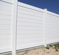 China Easy to Assemble PVC Vinyl Privacy Fence With Trellis for Home Decoration Manufacturer Supplied Easy Installation for sale