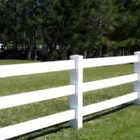 China 3-Rail Fence, Garden Anti-Corrosion Vinyl PVC Farm Fence, PVC Horse Stable Fencing for Farm and Ranch Safety for sale