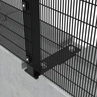 China Hsj 358 Galvanized Wire Anti-Climb Anti-Cut High Security Fence Powder Coated Modern Design UV Printed 6FT/8FT/10FT Home for sale