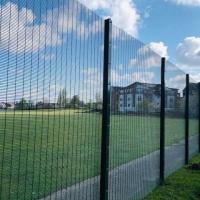 China Hsj 358 Galvanized Wire Anti-Climb Anti-Cut High Security Fence Powder Coated Modern Design UV Printed 6FT/8FT/10FT Home for sale