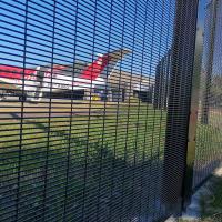 China Hsj 358 Galvanized Wire Anti-Climb Anti-Cut High Security Fence Powder Coated Modern Design UV Printed 6FT/8FT/10FT Home for sale