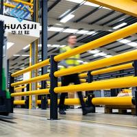 China Height1150 Multi Layer Steel Vehicle Impact Protection Barrier Warehouse Rack Building Column Protector for Airport Factory Logistics Storage Area for sale