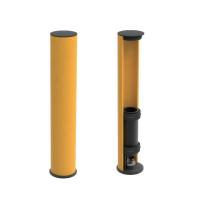 China Height800/1150 Armorflex Flexible Safety Bollard Self Recover Polymer Anti Collision Post Warehouse Forklift Impact Protection Column Guard Bo130 Bo168 Bo190 for sale