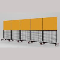China Hsj Multi-Material Modular Safety Fence Module EN ISO Certified Industrial Robot Guard Barrier Customizable Steel PC Perforated Panel Safety Partition For Automated Workshop Equipment Isolation for sale