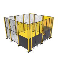 China Hsj Multi-Material Modular Safety Fence Module EN ISO Certified Industrial Robot Guard Barrier Customizable Steel PC Perforated Panel Safety Partition For Automated Workshop Equipment Isolation for sale