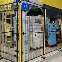 China Offering Customizable Configurations and Practical Design Features Robot Safety Fence to Ensure Safety and Industrial Partitioning for sale