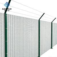 China Hsj China Manufacturer 3D V Bend Wire Mesh Fence | Custom Outdoor Security Perimeter Fencing for sale