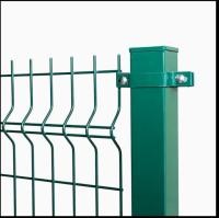 China Premium 3D V Bending Fence Panels Weatherproof Anti Climb Perimeter Security Mesh for sale