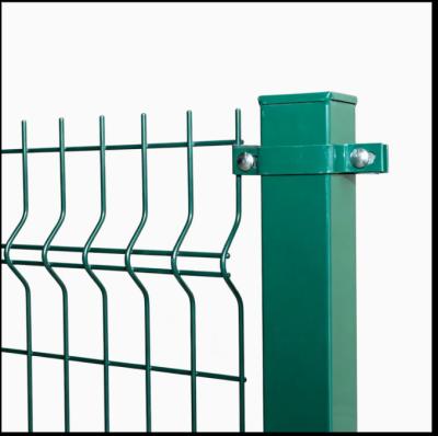 China Premium 3D V Bending Fence Panels Weatherproof Anti Climb Perimeter Security Mesh for sale