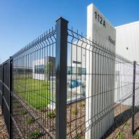 China Premium 3D V Bending Fence Panels Weatherproof Anti Climb Perimeter Security Mesh for sale