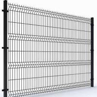 China High Strength 3D Bending Wire Fence Anti Climb Galvanized Steel Mesh Fence For Construction Site Safety Isolation for sale