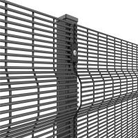 China Hsj High Security 358 Anti Climb Fence Hot Dipped Galvanized Anti Cut Welded Mesh Fencing for Prison Airport Perimeter Protection for sale