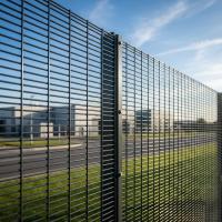 China Hsj Heavy Duty 358 Prison Mesh Anti Climb Security Fence Powder Coated Welded Wire Mesh Barrier for Critical Infrastructure for sale