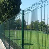 China Hot Dip Galvanizing And Electrostatic Spraying 3D Bending Fence For Durable Industrial Protection for sale