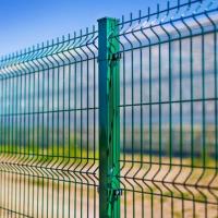 China Hot Dip Galvanizing And Electrostatic Spraying 3D Bending Fence For Durable Industrial Protection for sale
