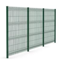 China Hot Dip Galvanizing And Electrostatic Spraying 3D Bending Fence For Durable Industrial Protection for sale