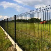 China High Strength Steel Wire 3D Bending Fence With Hot Dip Galvanizing Or Powder Coating for sale