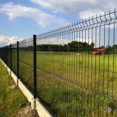 China High Strength Steel Wire 3D Bending Fence With Hot Dip Galvanizing Or Powder Coating for sale