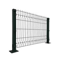 China High Strength Steel Wire 3D Bending Fence With Hot Dip Galvanizing Or Powder Coating for sale