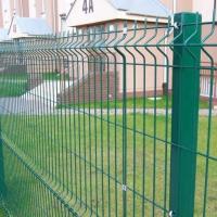China High Strength Steel Wire 3D Bending Fence With Hot Dip Galvanizing Or Powder Coating for sale
