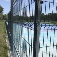 China Welded Mesh Structure and Triangular Bending Design 3D Bending Fence Suitable for Highways Airports and Ports for sale