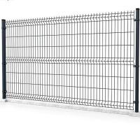 China Hot Dip Galvanized and Powder Coated Finish 3D Bending Fence with Ideal for Bridge Barriers Municipal Greenbelts and Isolation for sale