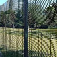 China High Strength Dense Mesh Security Fence 358 Anti Climb Fence  Designed for Airports Prisons Detention Centers and Border Lines for sale