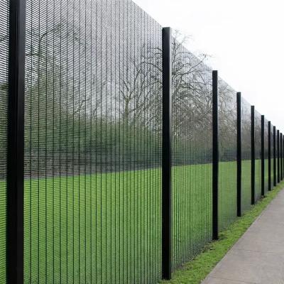 China Corrosion Resistant And Visually Appealing Fencing 358 Anti Climb Fence  Available In Green Black And Other Customized Colors for sale