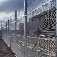 China Corrosion Resistant And Visually Appealing Fencing 358 Anti Climb Fence  Available In Green Black And Other Customized Colors for sale