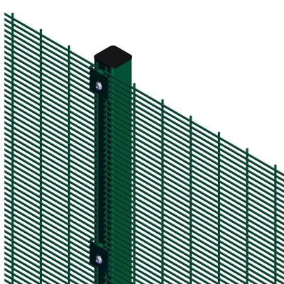 China Made With Q235 Low Carbon Steel 358 Anti Climb Fence Treated With Galvanized And Powder Coated Finish For Longevity for sale