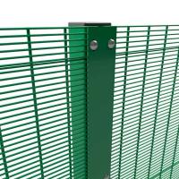 China Made With Q235 Low Carbon Steel 358 Anti Climb Fence Treated With Galvanized And Powder Coated Finish For Longevity for sale