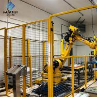 China Hsj Quick Installation Robot Safety Fence Modular Machine Guard Panels for Workshop Production Line Maintenance Areas for sale