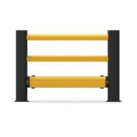 China Essential Impact Energy Absorption Flexible Safety Barrier Reduce Vehicle Damage And Enhance Occupant Safety for sale