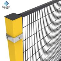 China Hsj Customized Aluminum Profile Robot Safety Fence Perimeter Guarding Wire Mesh Partition for Industrial Robotic Workstation Automated Production Line Machine Guarding for sale