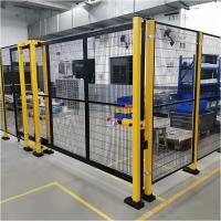 China Robot Safety Fence Providing Safety Infrastructure With Robust Design And Customizable Options For Seamless Integration In Factories for sale