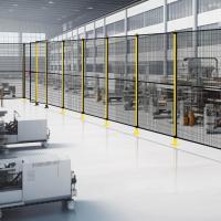 China Providing Protection Solutions Robot Safety Fence Minimize Risk of Injury and Equipment Damage in Automated Industrial Processes for sale