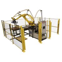 China Protect Workers from Mechanical Injuries Robot Safety Fence by Isolating Robot Zones and Supporting Floor Organization for sale
