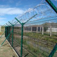 China Durable Galvanized Steel 3D Bending Fence With Powder Coating Offering Structural Strength And Attractive Appearance For Industrial for sale