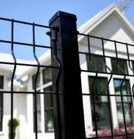 China Hsj Anti Rust 3D Curved Welded Mesh Fence Powder Coated 3V Bend Security Fence For Farm Highway Boundary Protection for sale