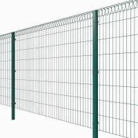 China Hsj Anti Rust 3D Curved Welded Mesh Fence Powder Coated 3V Bend Security Fence For Farm Highway Boundary Protection for sale