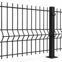 China Durable 3D Bending Fence Featuring Three Consecutive Curved Shapes For Enhanced Rigidity And Effective Area Isolation With Clear Visibility for sale