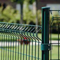 China Hsj Premium 3D Panel Fence with V Shaped Curves Heavy Duty Powder Coated Triangle Bending Fence for Yard and Security for sale