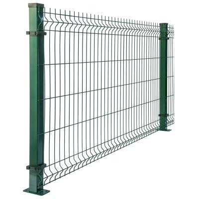 China Hsj Factory Price Triangle 3D Curvy Bending Metal Fence Custom Specification Welded Wire Mesh Fencing for Farm and Garden for sale
