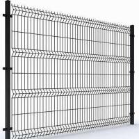China Hsj Factory Wholesale 3D Curved Wire Mesh Fence Custom Color Size Garden Security Fence for sale