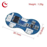 China 2S Li-ion 18650 Lithium Battery Charger Protection Board 7.4V Overcurrent Overcharge Overdischarge Protection for sale