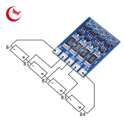China 4S 4.2v li-ion balancer board li-ion balncing full charge battery balance board for sale